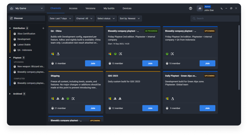 Accelbyte Development Toolkit
